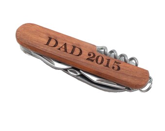 Groomsman Custom Multitool, Groomsmen Wooden Knife, Custom Best Man ...