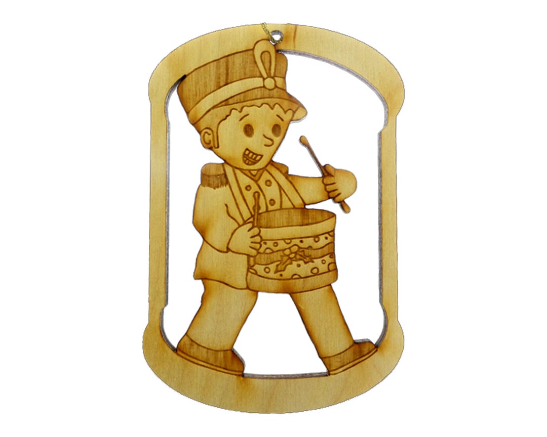 Personalized Drummer Boy Christmas Tree Ornaments Drummer Boy Christmas ...