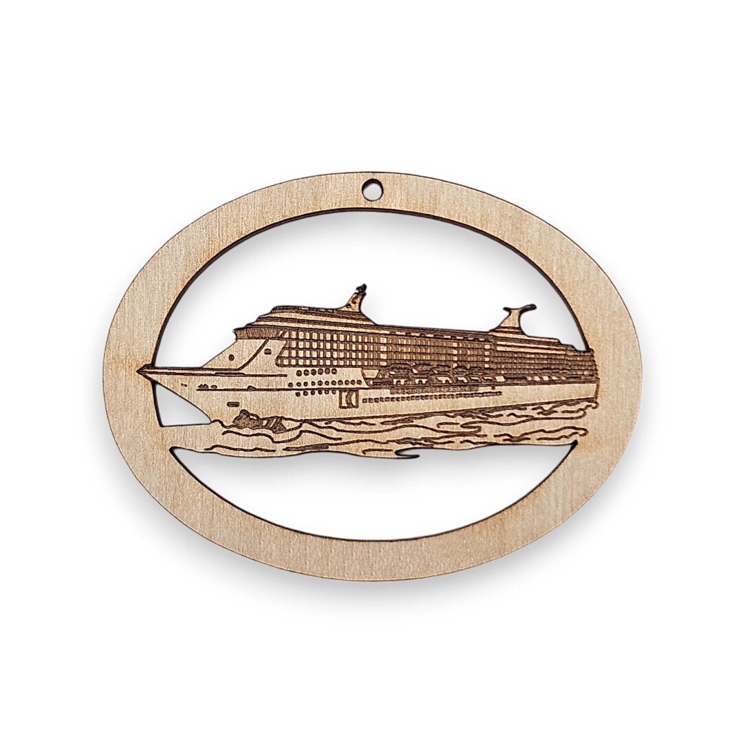 Personalized Cruise Ship Ornament - Cruise Ship Ornaments - Custom ...