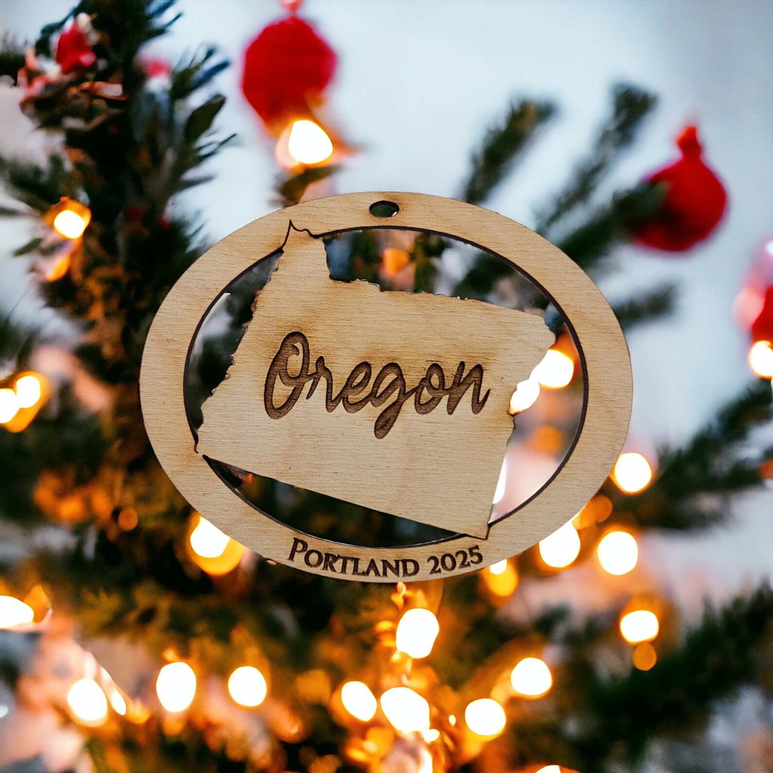 Personalized Oregon Ornament - Oregon State Ornaments - Oregon Gift ...