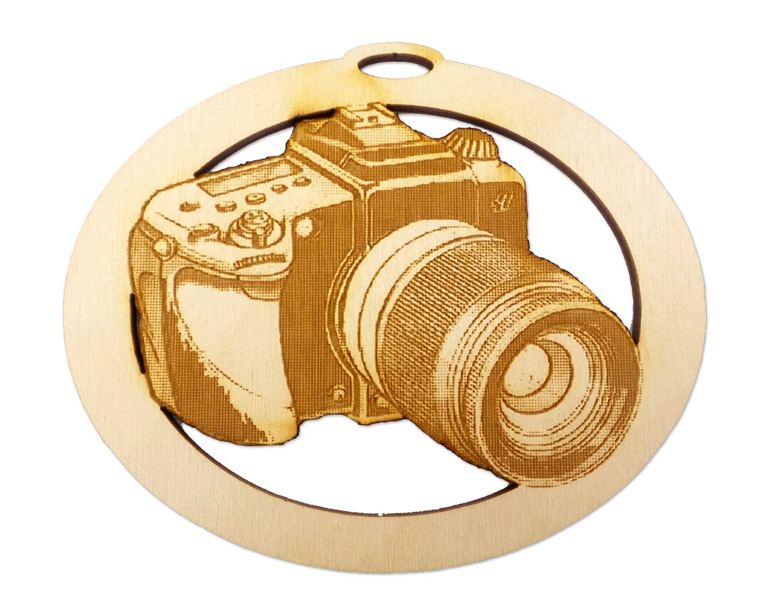 Personalized Camera Ornament Christmas Tree, Unique Camera Christmas ...