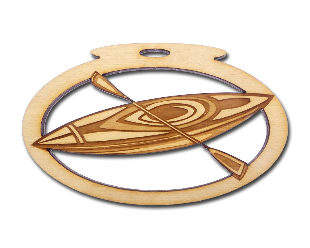 Personalized Kayak Ornament Kayaking Ornament Kayak Christmas Ornament ...