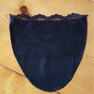 Lace Modesty Panel Neckline Insert Mock Camisole - Etsy