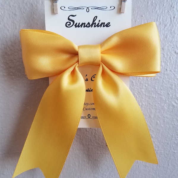 Ribbon Hair Clip - Etsy