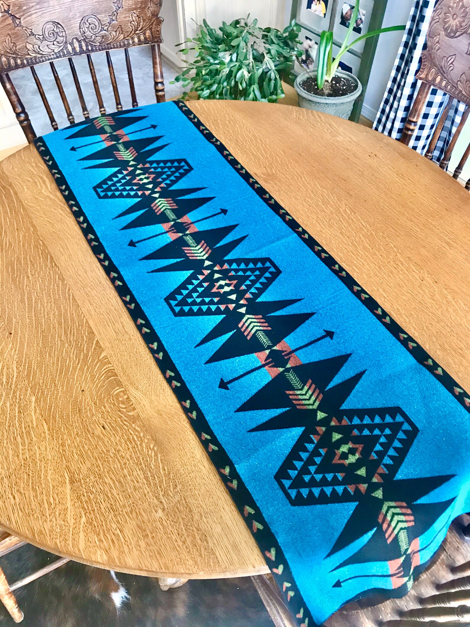 Custom Western Tribal (r)table Runners- Reversable-native American ...