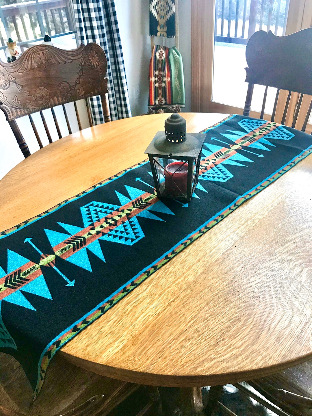 Custom Western Tribal (r)table Runners- Reversable-native American ...