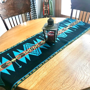 Custom Western Tribal (r)table Runners- Reversable-native American ...
