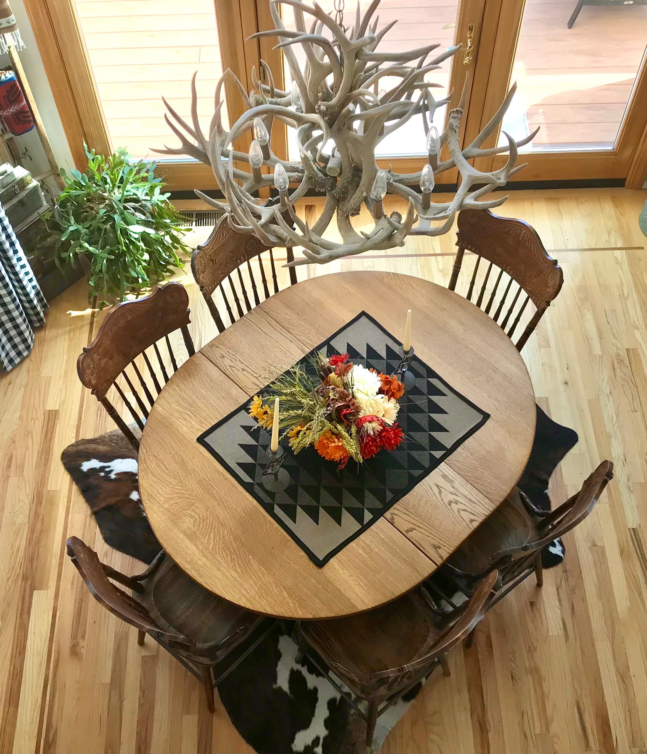 Dark Thunder Tribal Inspired Large Table Runner-custom Made of - Etsy