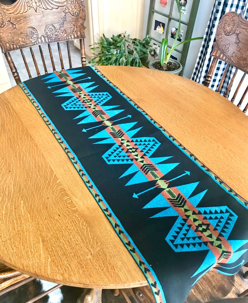 Custom Western Tribal (r)table Runners- Reversable-native American ...
