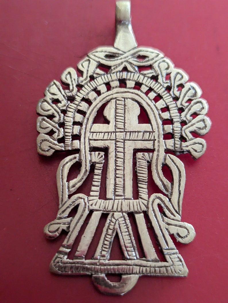 Ethiopian Handmade Orthodox Coptic Christian Cross Pendant Lalibela ...