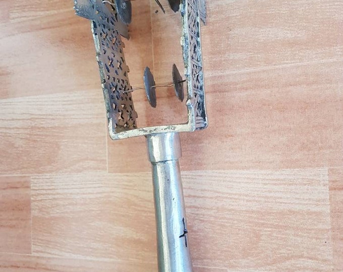 Large Ethiopian Orthodox Coptic Musical Instrument Litrugical Sistrum ...