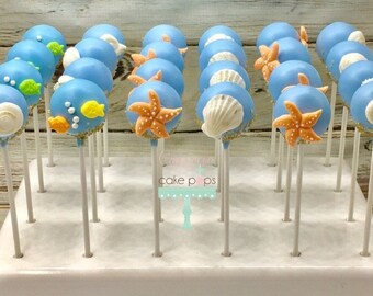 Beach cake pops | Etsy
