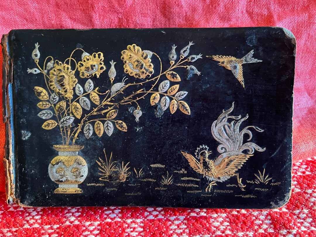 Antique 1882 Victorian Edwardian Autograph Book Lovely Script - Etsy