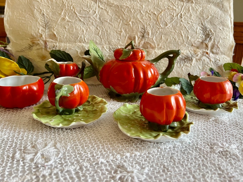 Vintage Royal Bayreuth Bavaria Porcelain Tomato Tea Set Pieces Choose ...