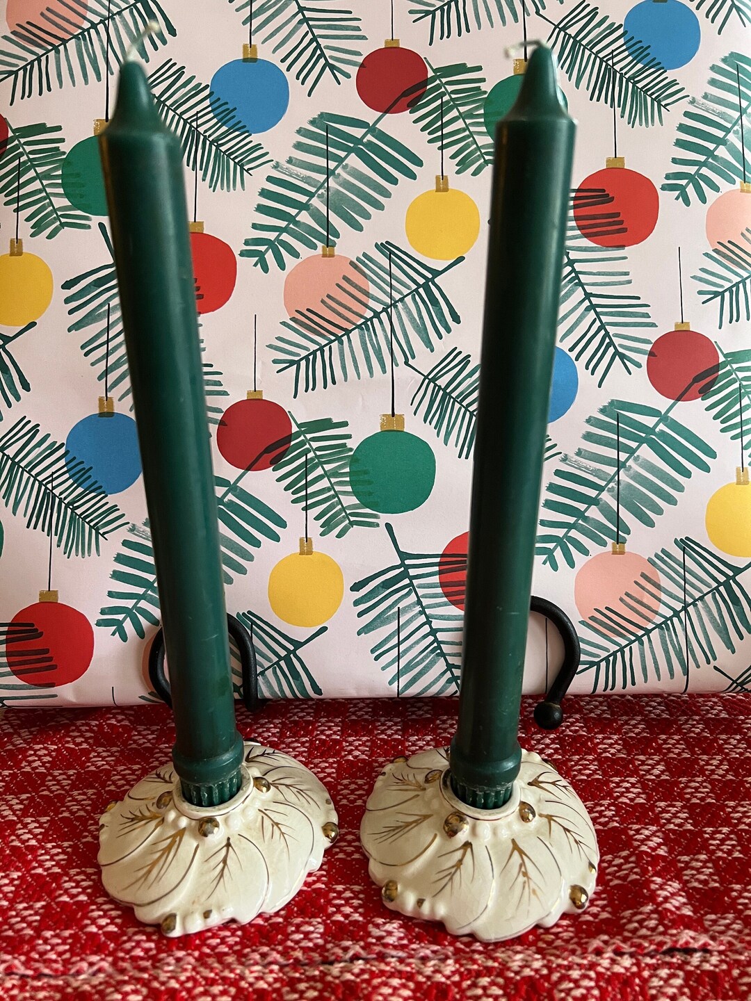 Pretty Rare SIRO Puff Round Vintage Gold Beaded Trimmed Gold Foil Tag ...