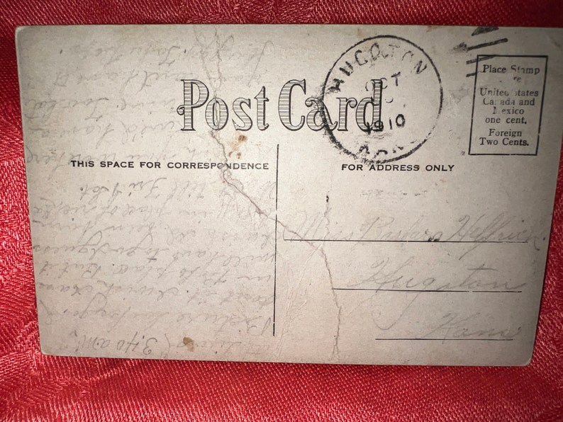 Antique 1909 Valentine Black White Postcard Dog and Cat "how Would You ...
