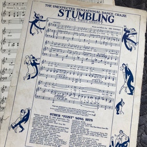 Rare Antique 1922 Piano Music Three O'clock in the Morning the ...