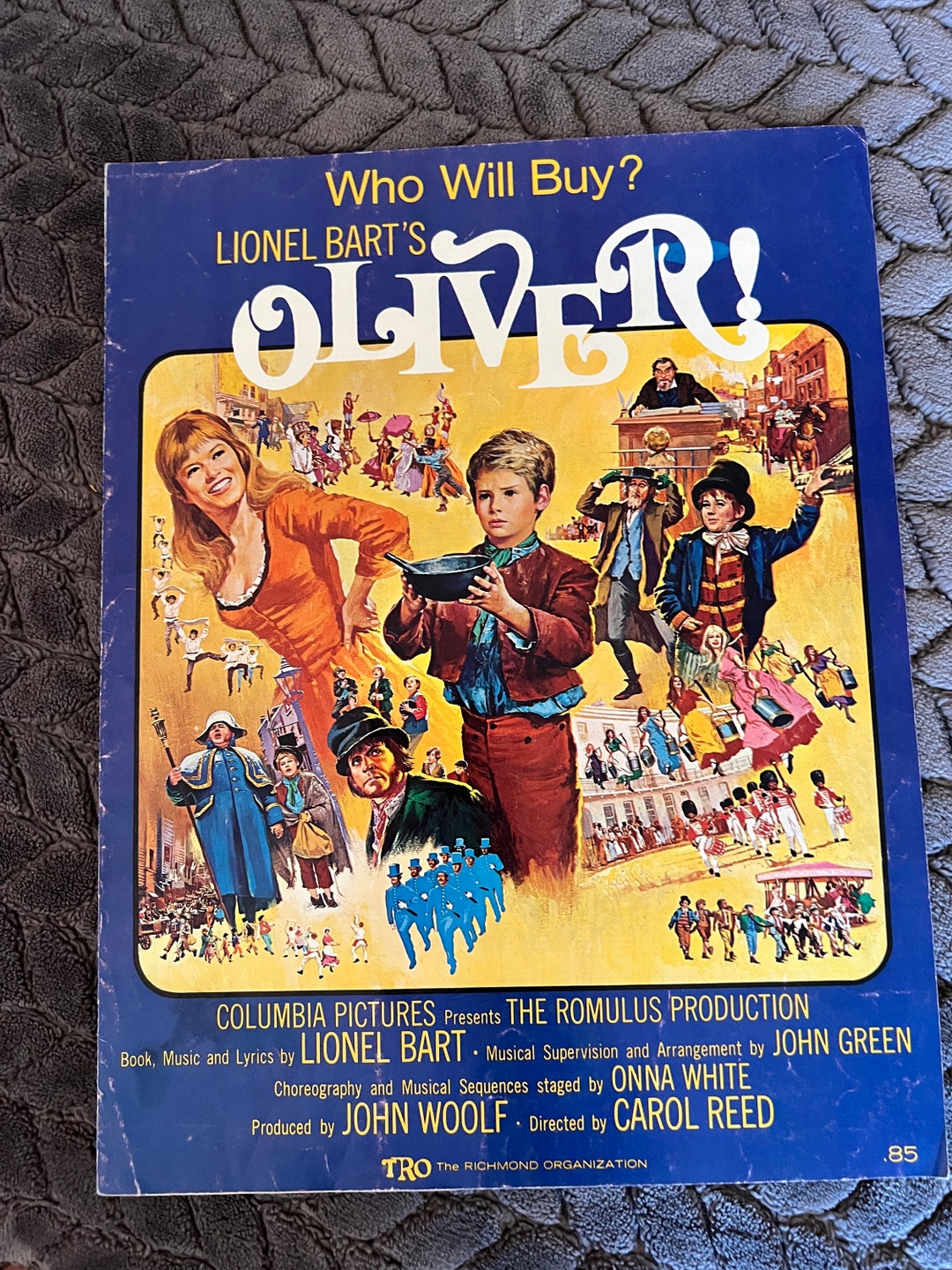 Rare Find Oliver "who Will Buy" Vintage Piano Vocals Guitar Chords ...