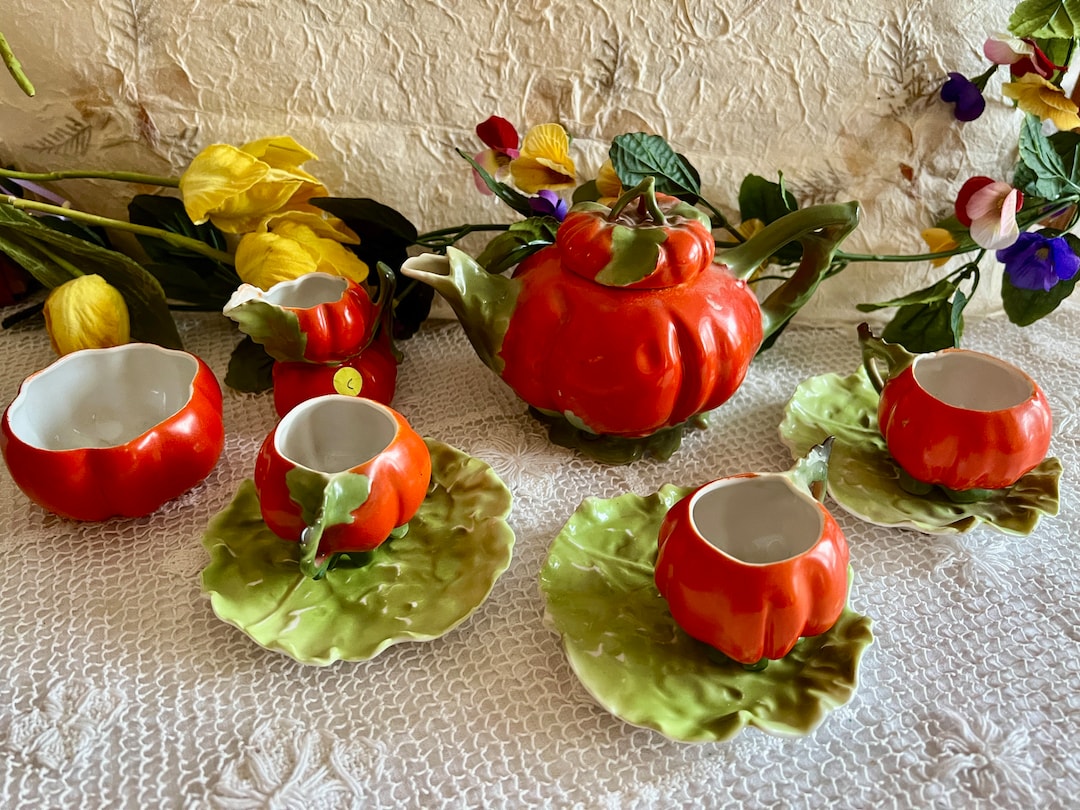 Vintage Royal Bayreuth Bavaria Porcelain Tomato Tea Set Pieces Choose ...