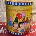 Vintage Chex Party Mix and Peanuts 40 Years of Tradition Peanuts Characters Collectible Lidded ...