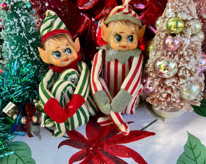 Vintage AS IS 1960s 60s Japan 9" Plastic Face on the Pixie Knee Hugger ...