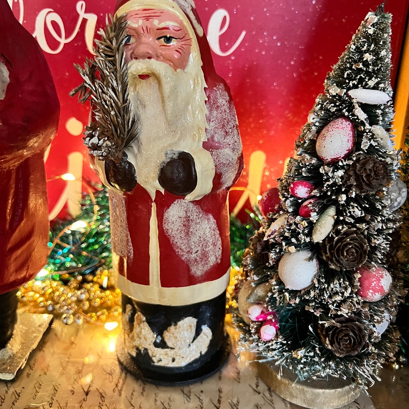 Santa Candy Container - Etsy