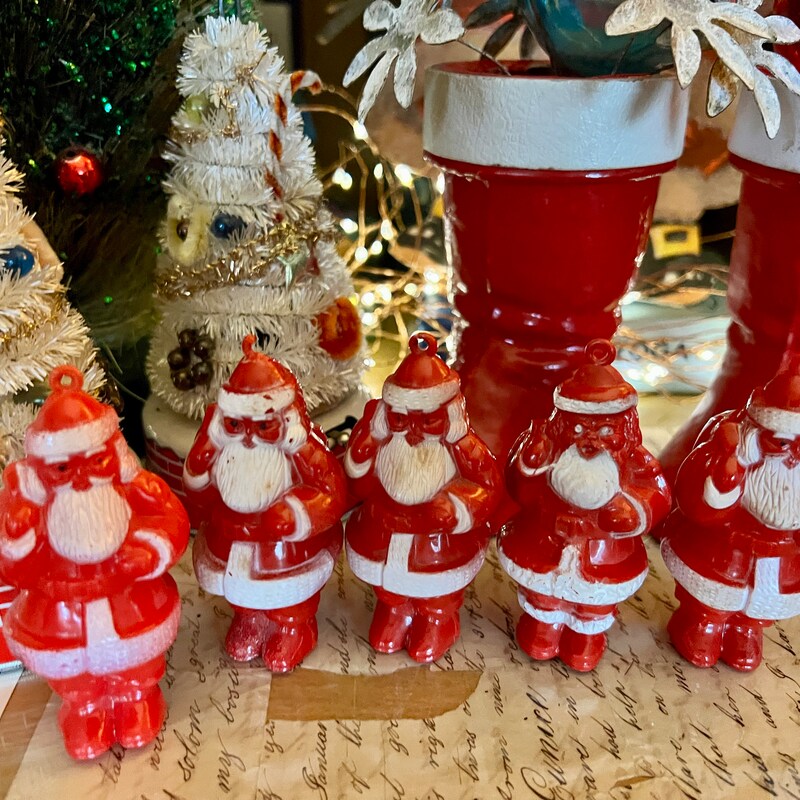 Plastic Santa - Etsy