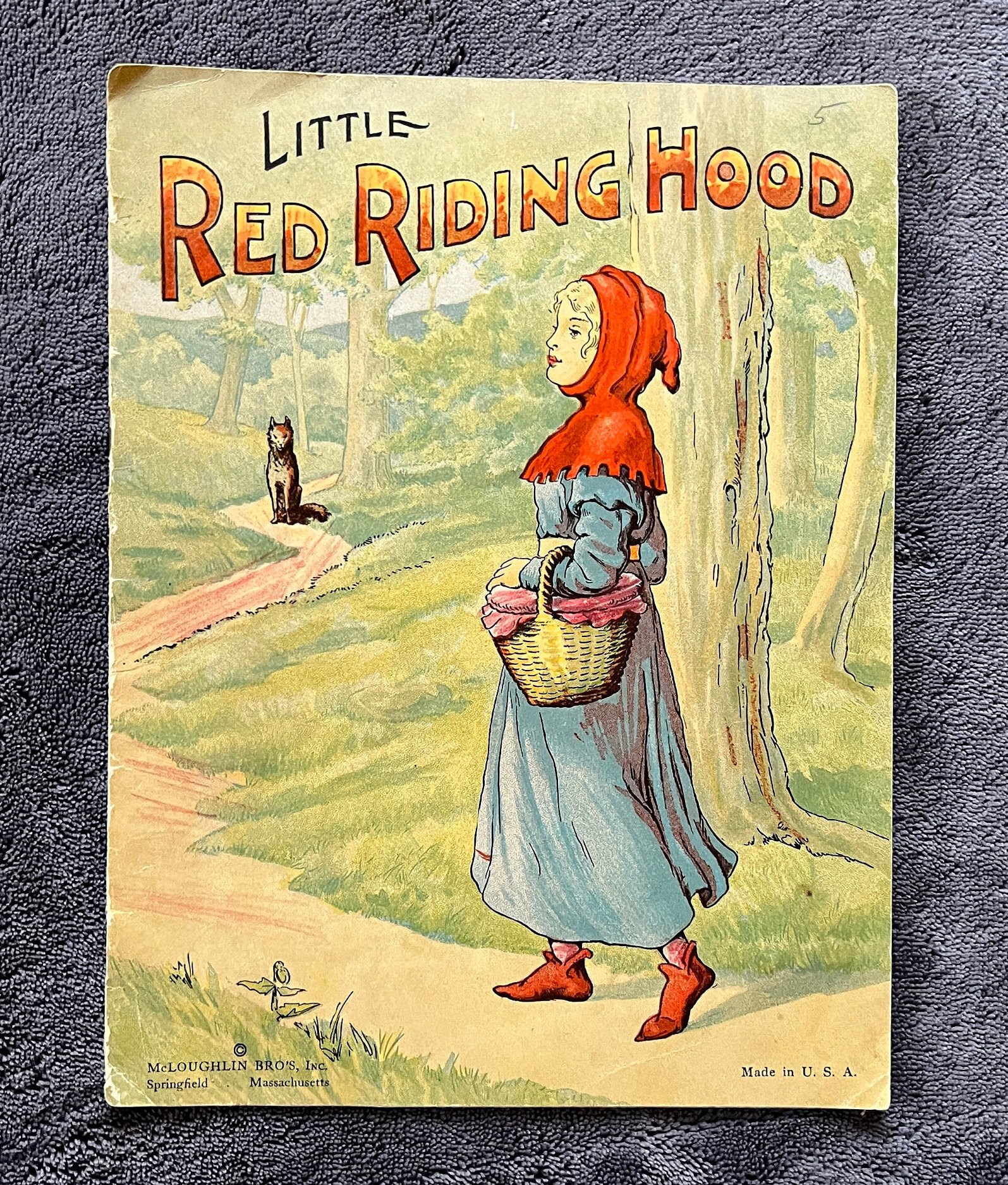 Original Little Red Riding Hood Book