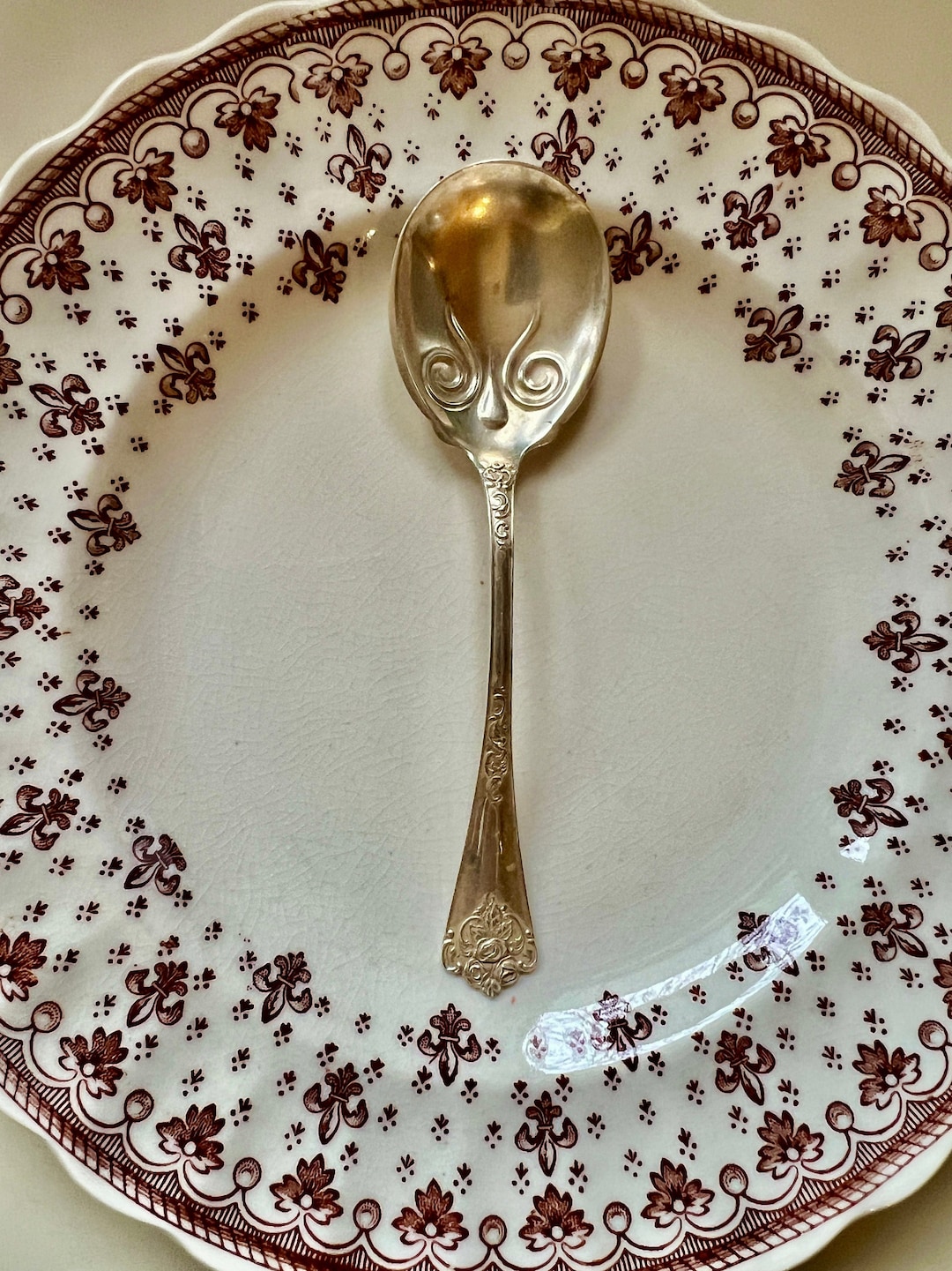 Pretty Very Rare Antique Sterling Teaspoon Collectible Wendell ...