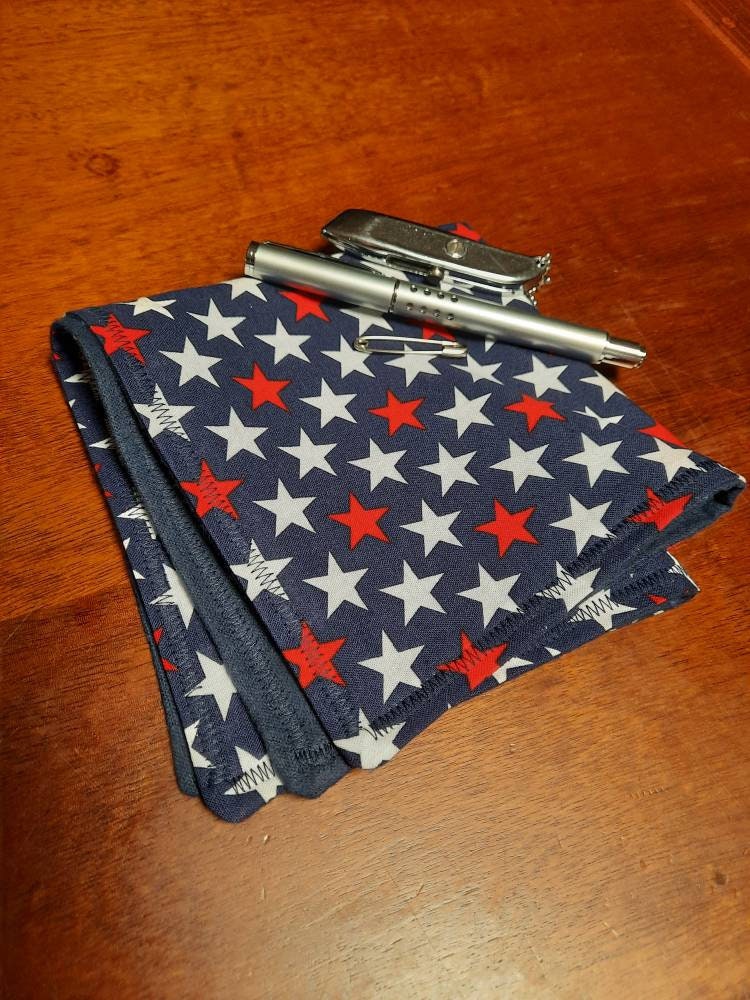 EDC Hank 12 Gear Hank Red White Blue Star Cotton and - Etsy