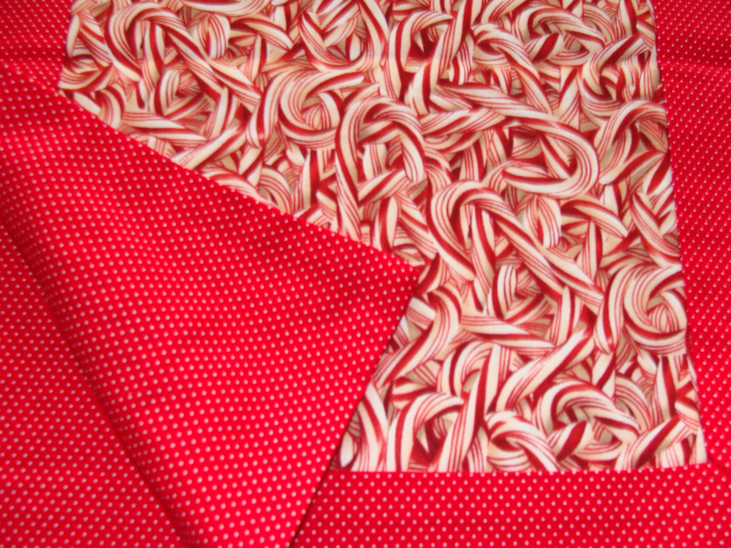 Candy Cane 70 Inch Table Runner - Etsy