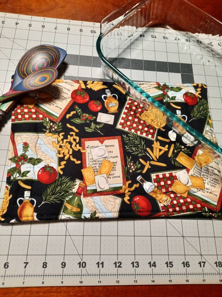 Italian Chef Hot Pads - Etsy