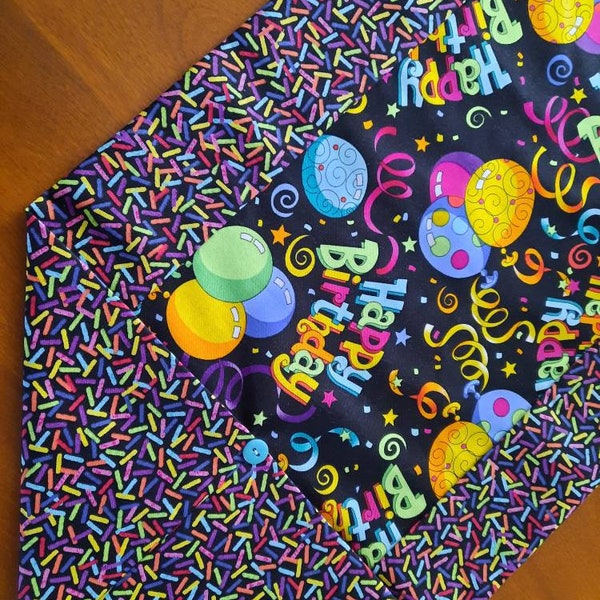 Birthday Table Runner - Etsy