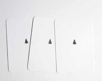 Leaning Tree Cards - Etsy