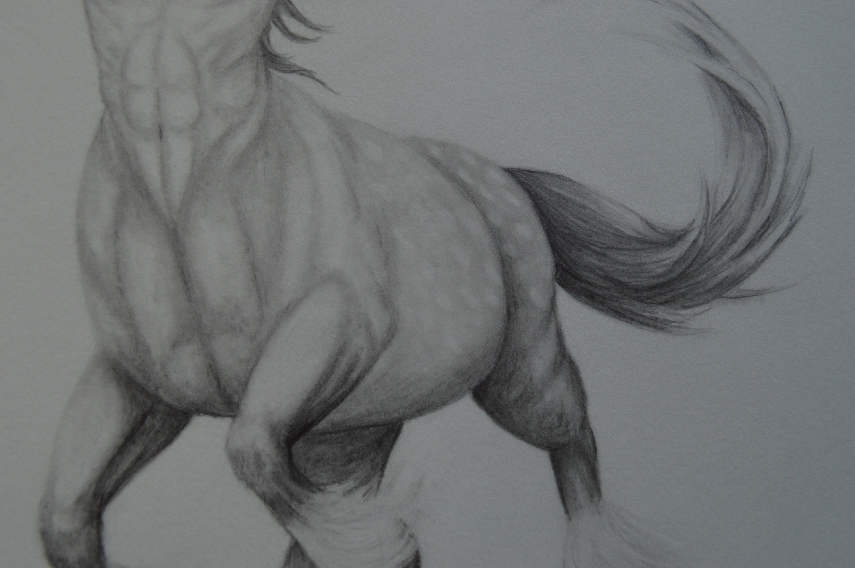 Centaur Drawing, Original Graphite Drawing, Centaur Art, Original ...