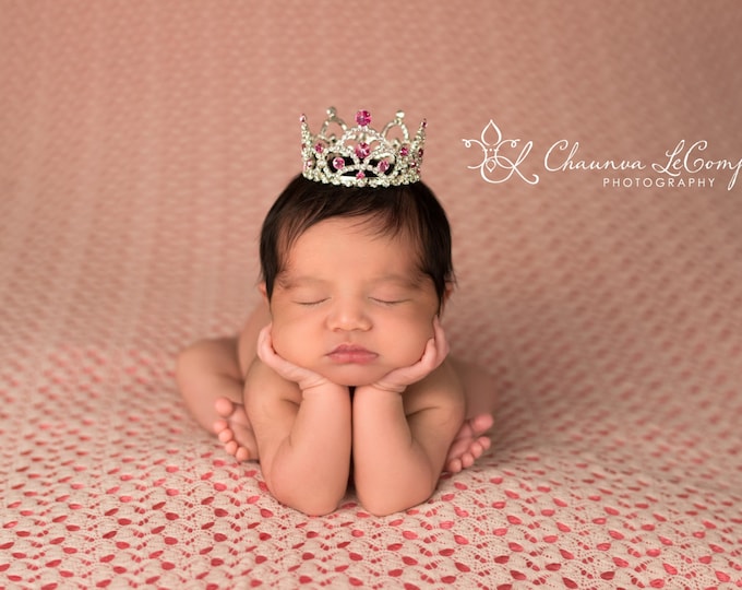 Baby Princess Crown, Baby Girl Crown, Newborn Crown, Baby Tiara ...