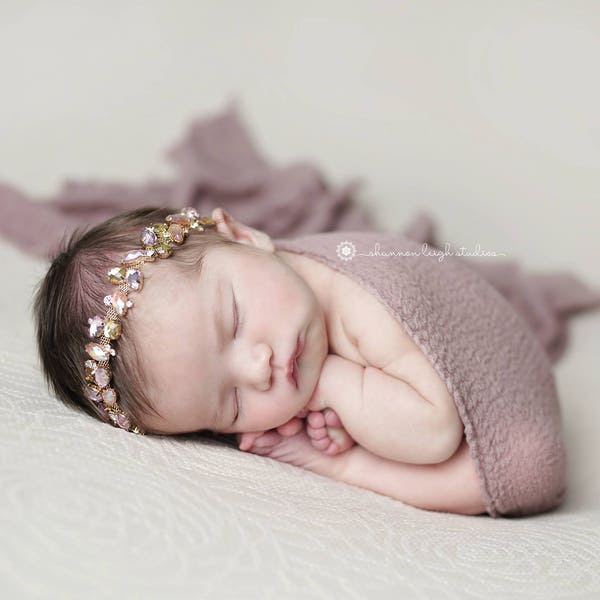 Pink Baby Headband - Etsy