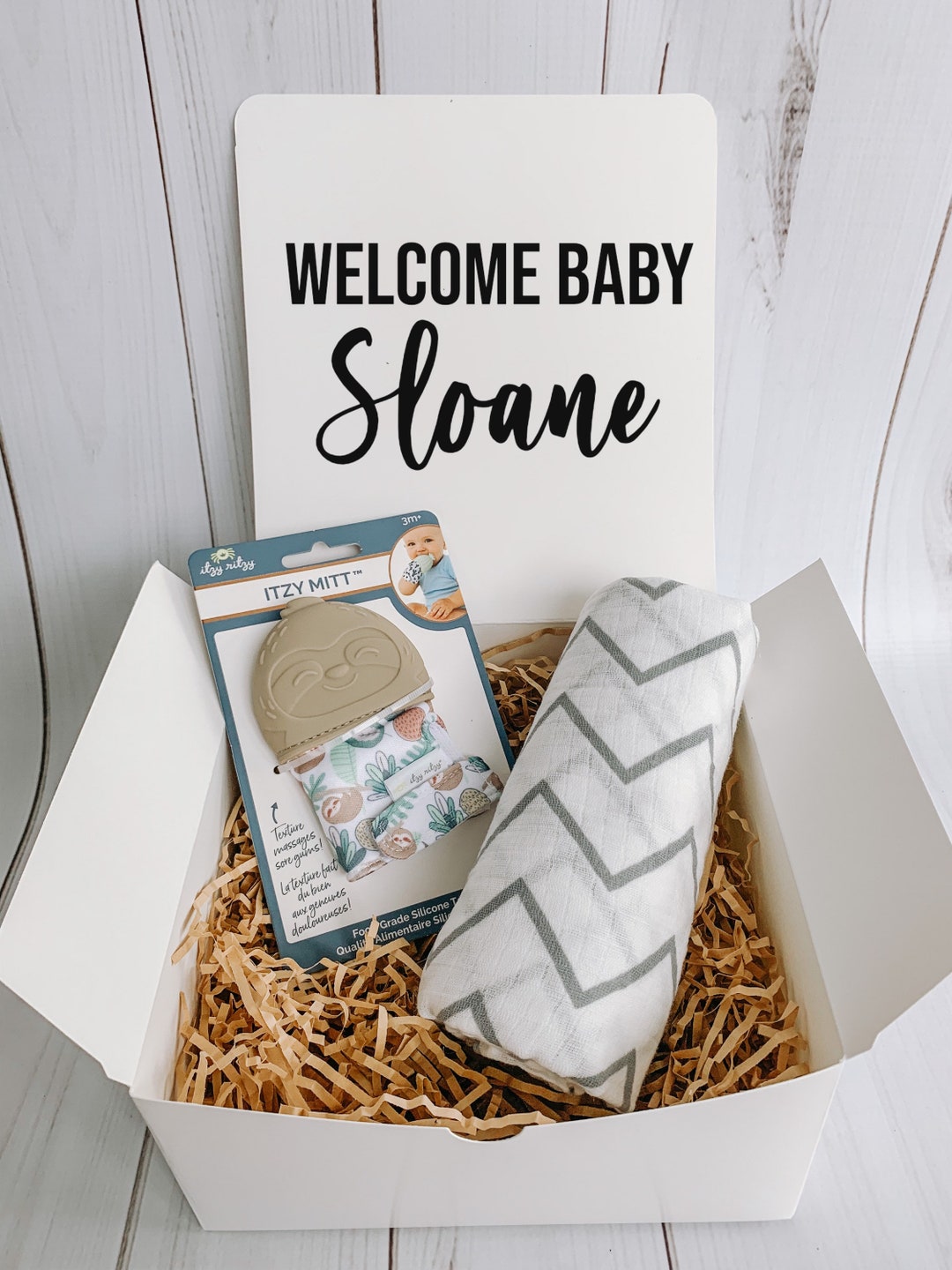 New Baby Gift Box / Funny Baby Gift / Baby Girl Gift / Baby Boy Gift ...