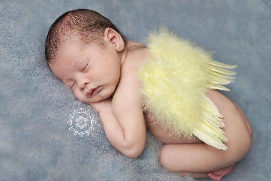 Yellow Baby Wings / Baby Angel Wing / Baby Boy Wings / Angel Wings ...