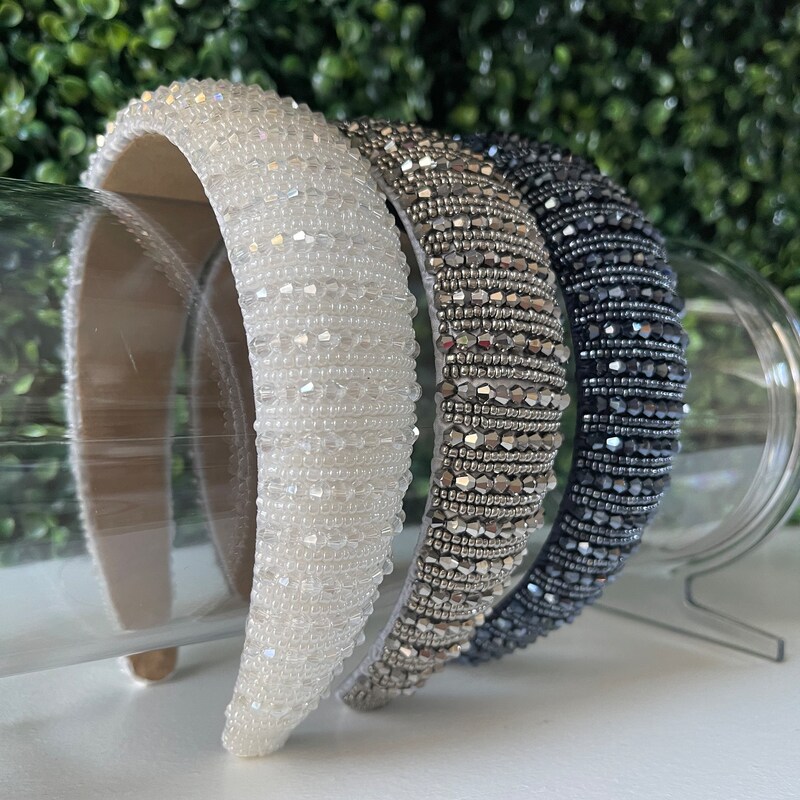 Jeweled Headband - Etsy