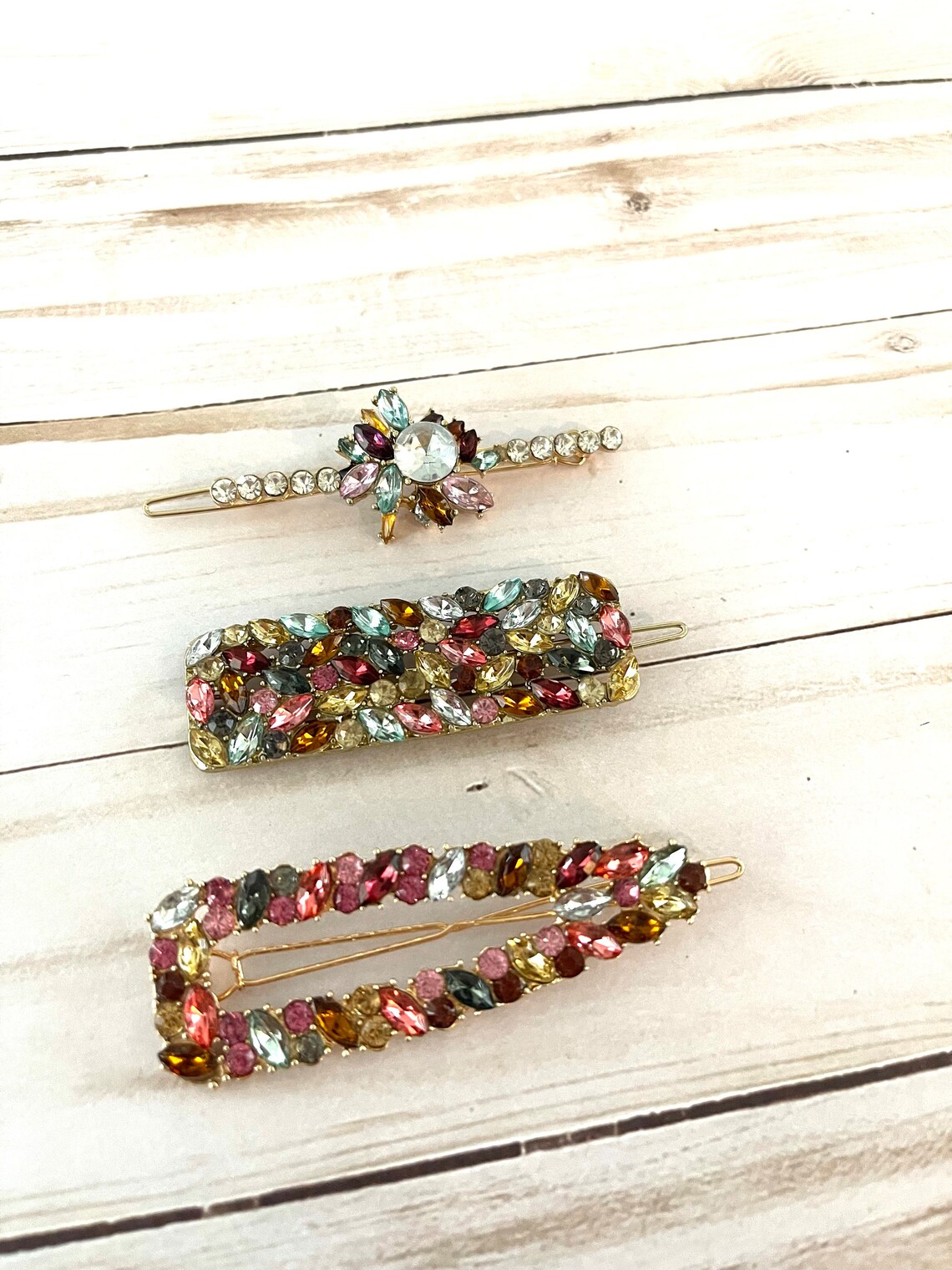 Rhinestone Bobby Pin / Rhinestone Hair Clip / Hair Clips for Women ...