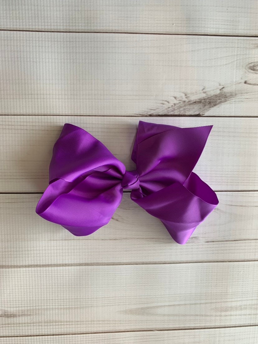 Big Bow Boutique Bow Large Boutique Bow 78 Bow Solid | Etsy
