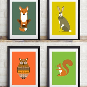 Foxy Geek Intelligent Fox Print A4/A3/A2 Poster Wall Digital - Etsy