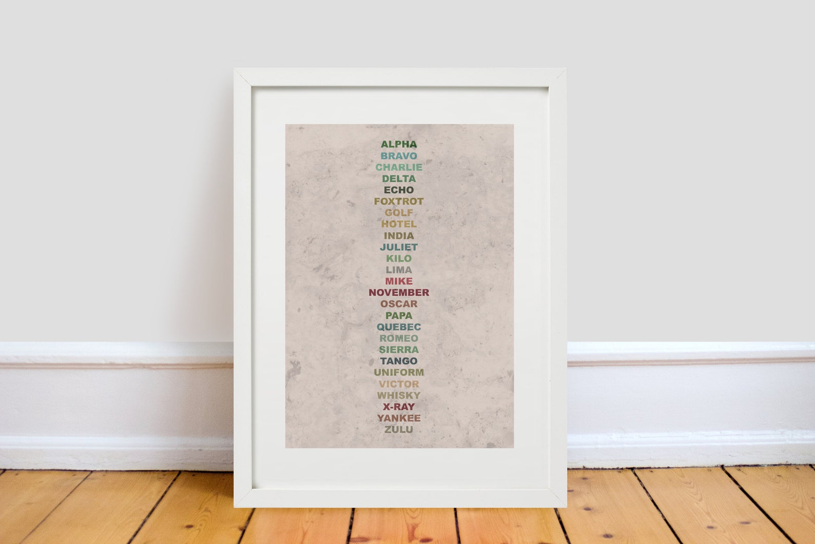 Clever Phonetic Alphabet Print A4/A3/A2 fun poster wall art | Etsy