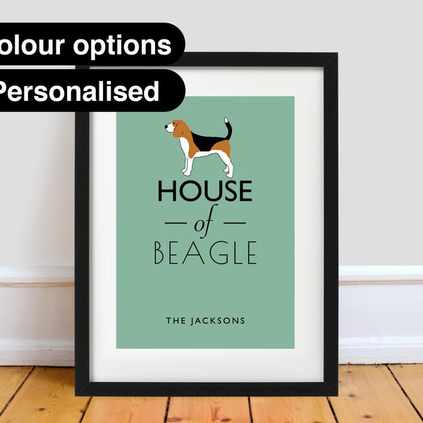 Beagle Poster - Etsy