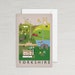 Yorkshire County Illustration Greeting Card Whitby, York, Emley Moor ...