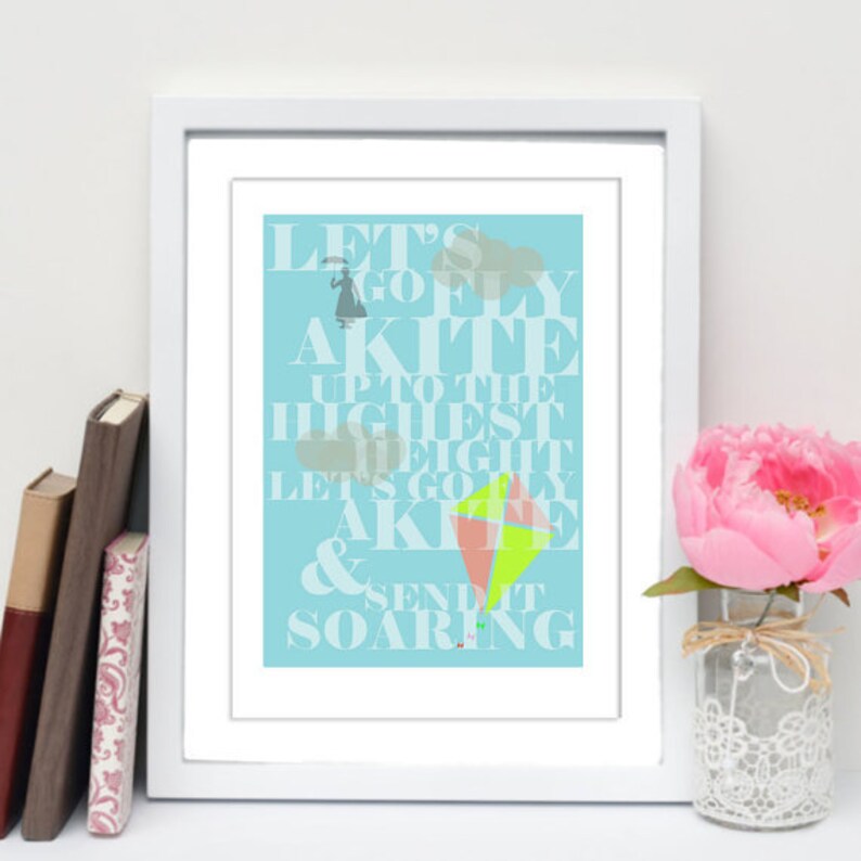 Chim Chimney Chim Chim Cher-ee Mary Poppins Movie Quote A4-A2 - Etsy