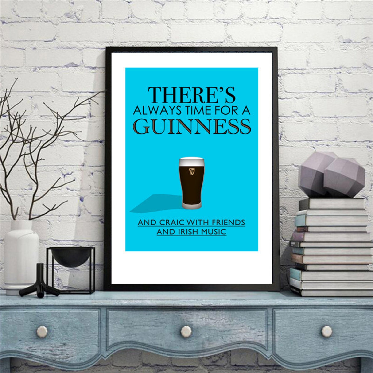 Personalised Guinness Print A4/A3/A2 Art Gift Poster Digital - Etsy