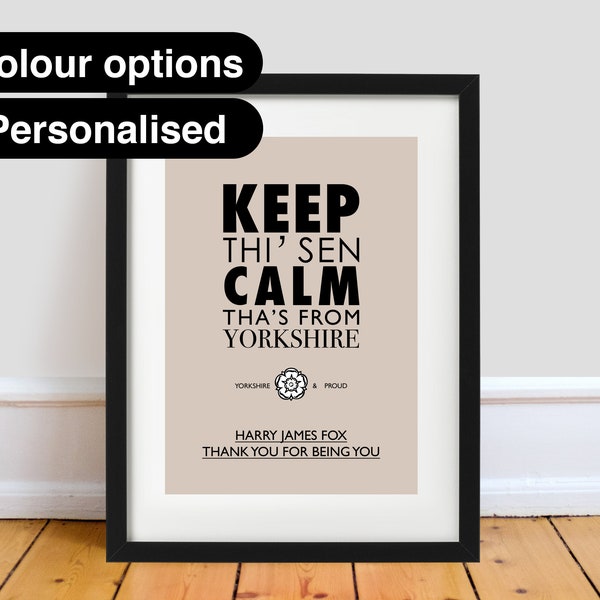 Yorkshire Print - Etsy UK