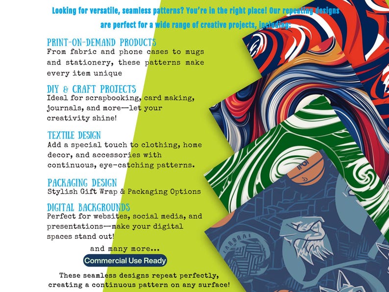 Austin FC Soccer Digital Paper – Seamless Red Blue Swirls 12x12 JPG ...